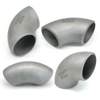 China 304 316L Stainless Steel Elbow 90 Degree Welding Seamless Pipe Fitting Custom Size for sale