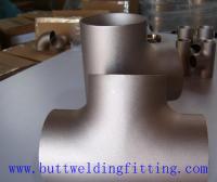 China Stainless Steel Tee 310S 904L A815 S31803 Size 1 to 48 Inch Seamless Welded for sale