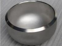 China Sanitary Stainless Steel Butt Welded Pipe Fitting End Cap DN15-DN200 Mirror Polish for sale