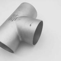 China Stainless Steel Butt Weld Reducing Tee Pipe Fitting DN15-DN200 Seamless for sale