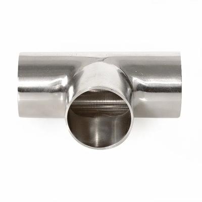 China Carbon Steel Stainless Steel Butt Welded Equal Cross Tee Pipe Fitting DN15-DN200 Seamless for sale