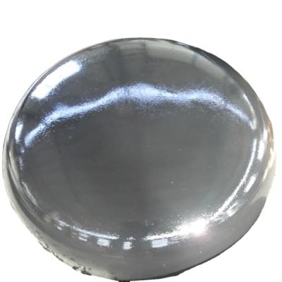 China Stainless Steel Pipe Cap Threaded Connection Custom Size Polished Finish for sale