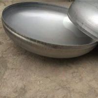 China Sanitary Stainless Steel Butt Welded Pipe Fitting End Cap DN15-DN200 Mirror Polish for sale