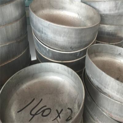 China Stainless Steel Pipe Cap Welded Connection Polished Finish Custom Size ASME ASTM for sale