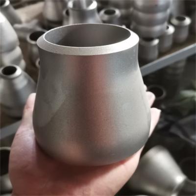 China Polished Concentric Reducer Sanitary Pipe Fitting DN15-DN200 ASTM A234 WPB Forged for sale