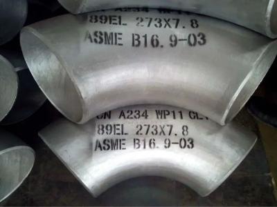 China Stainless Steel 90 Deg Elbow Pipe Fitting DN15-DN200 Butt Welding for Pipe Connection for sale