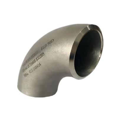 China Carbon Steel Pipe Elbow 45 90 180 Degree Butt Welded DN15 DN200 Industrial Right Angle Elbow for sale