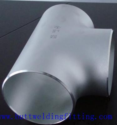 China ASTM A182 F53 UNS32750 Stainless Steel Equal Tee BW 150NB SCH80S 6 Inch for sale
