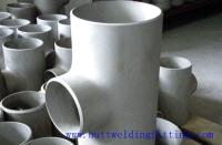 China Large Diameter Custom DN1200 Stainless Steel Reducing Butt Weld Tee ASTM A815 S31803 for sale