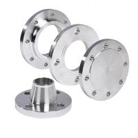 China Customized ANSI 150lb-2500lb 1/2-72 Inch Stainless Steel Weld Neck Flange SS WN Flange for sale