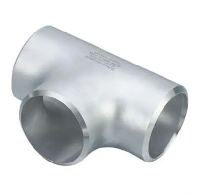 China ASME B16.9 304/316 Stainless Steel Tri Clamp Tee 1/2-40 Inch Three Way Pipe Fitting for sale