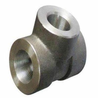China Lightweight Stainless Steel Tee 3000 Psi Threaded End Pipe Fitting for sale