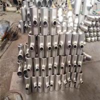 China Stainless Steel Tee Threaded End 3000 Psi High Strength Welded Fitting for sale