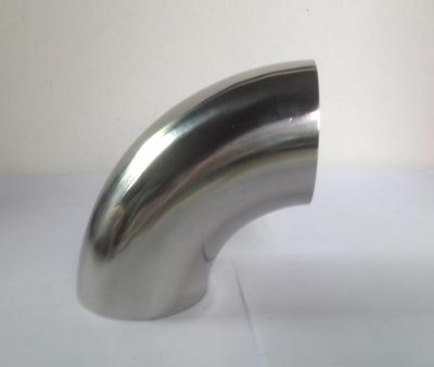 China LR Butt Weld 2 Inch 90 Degree Seamless Elbow Stainless Steel 304L Sch40s for sale