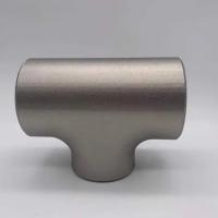 China Stainless Steel Butt Welding Pipe Tee ANSI B16.9 304 316 Equal Reducer Tee DN15-DN700 for sale
