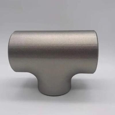 China Stainless Steel Butt Welding Pipe Tee ANSI B16.9 304 316 Equal Reducer Tee DN15-DN700 for sale