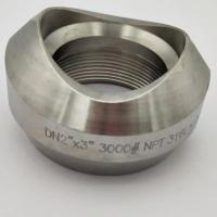 China ASTM A105 Forged Carbon Steel Weldolet 3000 LB MSS SP-97 Black Equal Round Head 1/2-24 Inch for sale