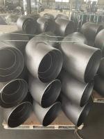 China Carbon Steel High Pressure Elbow ANSI B16.9 Pipe Fitting DN15-DN200 Black for sale