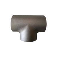 China Wholesale Seamless Forged Carbon Steel Butt-Welding Equal Tee DN15-DN200 for sale