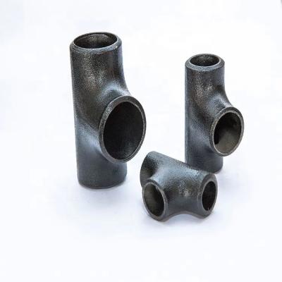 China ASTM A234 WPB Seamless Carbon Steel Butt Weld Tee DN15-DN200 20 Years Manufacturer for sale