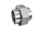China Custom Threaded Union High Pressure Stainless Steel Fittings SS304 SS316 ASTM for sale