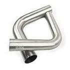 China 1-1/2 Inch 90 Degree Mandrel Bending Stainless Steel Pipe Elbow for Exhaust Handrail DN15-DN200 for sale
