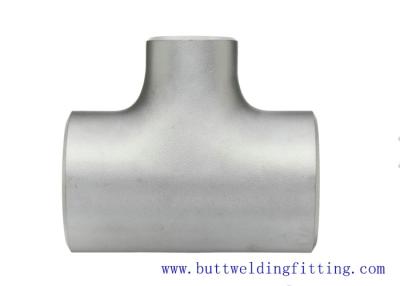 China Large Diameter Custom DN1200 Stainless Steel Reducing Butt Weld Tee ASTM A815 S31803 for sale