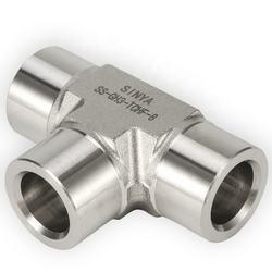 China High Yield Strength Stainless Steel Tee Good Formability Welded Connection for sale