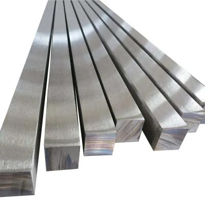 China AISI 304 316L Stainless Steel Square Bar 12mm ASTM EN Standard Square Rod for sale