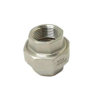 China Sfenry Forged Carbon Steel A105 Female NPT Threaded Pipe Union 1 Inch 2 Inch 4 Inch for sale