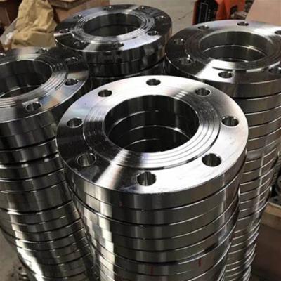 China RF Sealing Forged Steel Flange Class 150 Oil Black Painted Coating ANSI for sale