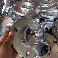 China Forged Steel Flanges Class 150-2500 Yellow Transparent Coated ISO Certified for sale