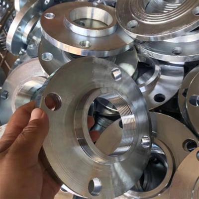China Forged Steel Flanges Class 150-2500 Yellow Transparent Coated ISO Certified for sale