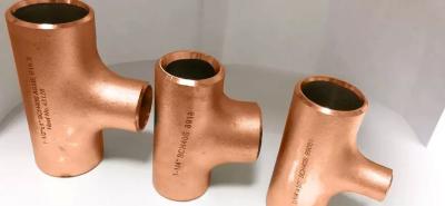 China TOBO 99% Copper Equal Tee Female NPT 3000# C70600 Brass Casting Pipe Threaded Fittings for sale
