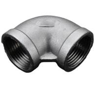 China Stainless Steel 90 Degree Elbow Pipe Fitting DN15-DN200 Thread End 304 316 904L for sale