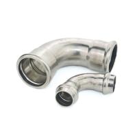 China TOBO ASTM A403 45 Degree Elbow Stainless Steel Pipe Fitting 9 Inch Metal Tube Quick Connector for sale