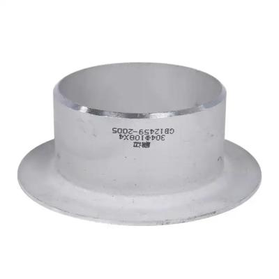 China Stainless Steel Stub End 304 316L ASME B16.9 Short Lap Joint 1/2-48 Inch for sale