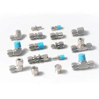 China Stainless Steel 316 Double Ferrule Compression Union Tube Fittings 1/16-1 1/2 Inch 2-38mm for sale