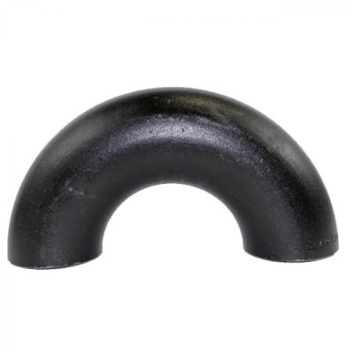 China Carbon Steel 180 Degree Elbow Pipe Fitting A234 Customized 0.4-2.0mm Thickness for sale