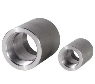 China ASME B16.11 Class 3000 A105 Carbon Steel NPT Forged Pipe Coupling 1/2 Inch for sale