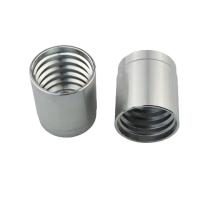 China Forged Pipe Fittings Hydraulic Hose Ends for Ferrule Crimp Couplings Sleeve Fitting ASME B16.5 for sale