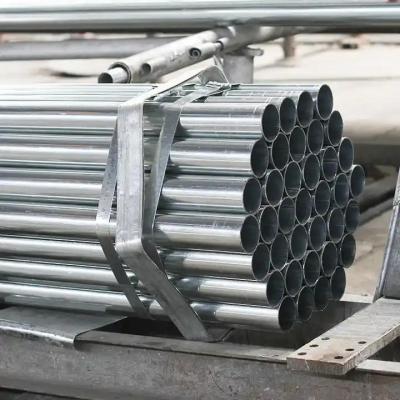 China Galvanized Steel Seamless Pipe Q235 0.3-100mm Thickness 6m Length for Fluid and Structure for sale