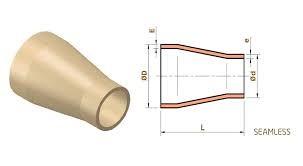 China Stainless Steel Reducer High Pressure Welded Connector Custom Size for Pipeline System for sale