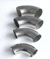 China 304 Stainless Steel 90 Degree Sanitary Elbow Long Radius DN15-DN200 Schedule 10 Butt Weld Fitting for sale
