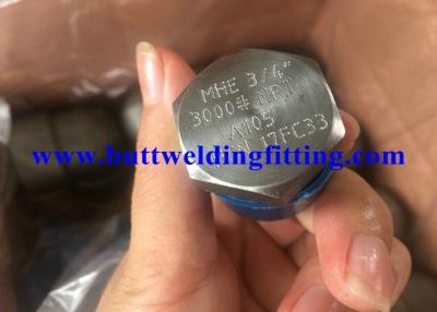 China Carbon Steel Forged Hex Head Plug 2 Inch 3000 PSI NPT A105 Galvanized Pipe Fitting for sale