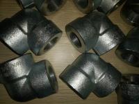 China ASTM A105 Galvanized 90 Degree Forged Steel Elbow 3/4 Inch 3000 LBS for sale