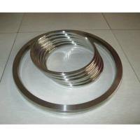 China TOBO 304 Stainless Steel Spiral Wound Gasket 6 Inch ASME B16.9 Flat Ring for sale