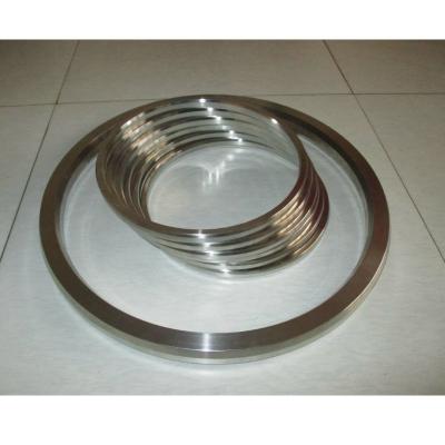 China TOBO 304 Stainless Steel Spiral Wound Gasket 6 Inch ASME B16.9 Flat Ring for sale