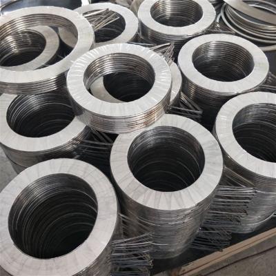 China TOBO Spiral Wound Gasket 1200°F 15-25% Recovery Stainless Steel High Temperature Sealing for sale