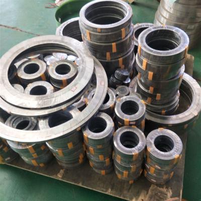 China Stainless Steel Spiral Wound Gasket 4-1/2 OD 3000 Psi Helical-Wound Design for sale